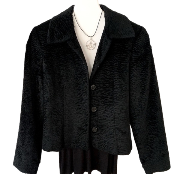louben | Jackets & Coats | Vintage Black Louben Coat | Poshmark